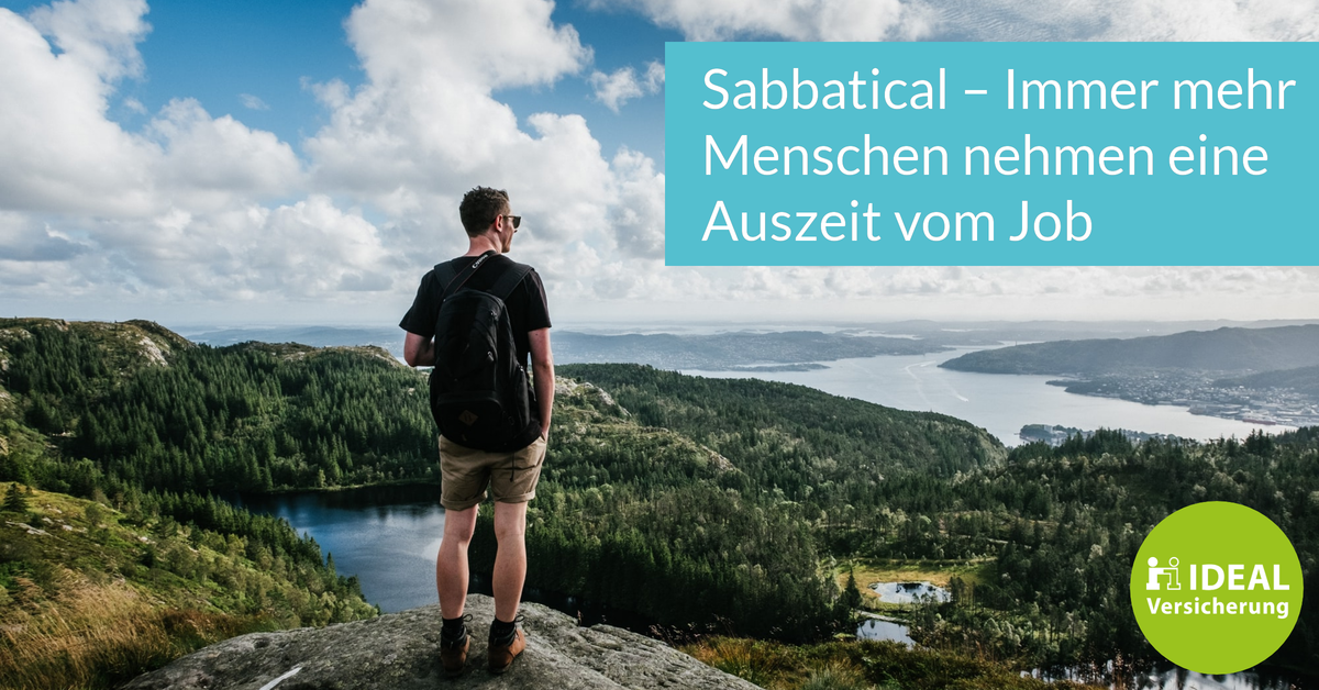 Sabbatical: Auszeit vom Job nehmen | Magazin der IDEAL Versicherung Sabbatical: Auszeit vom Job nehmen | Magazin der IDEAL Versicherung